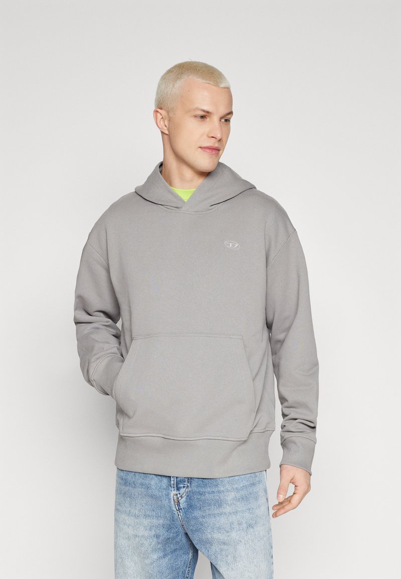 Diesel MACS HOOD MEGOVAL UNISEX - Pusa - grey/hall - Zalando.ee