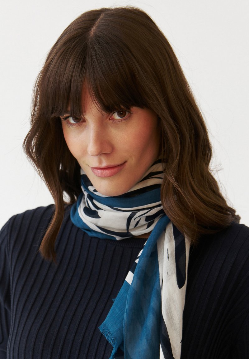 TATUUM TROPIKA - Scarf - navy/dark blue - Zalando.ie