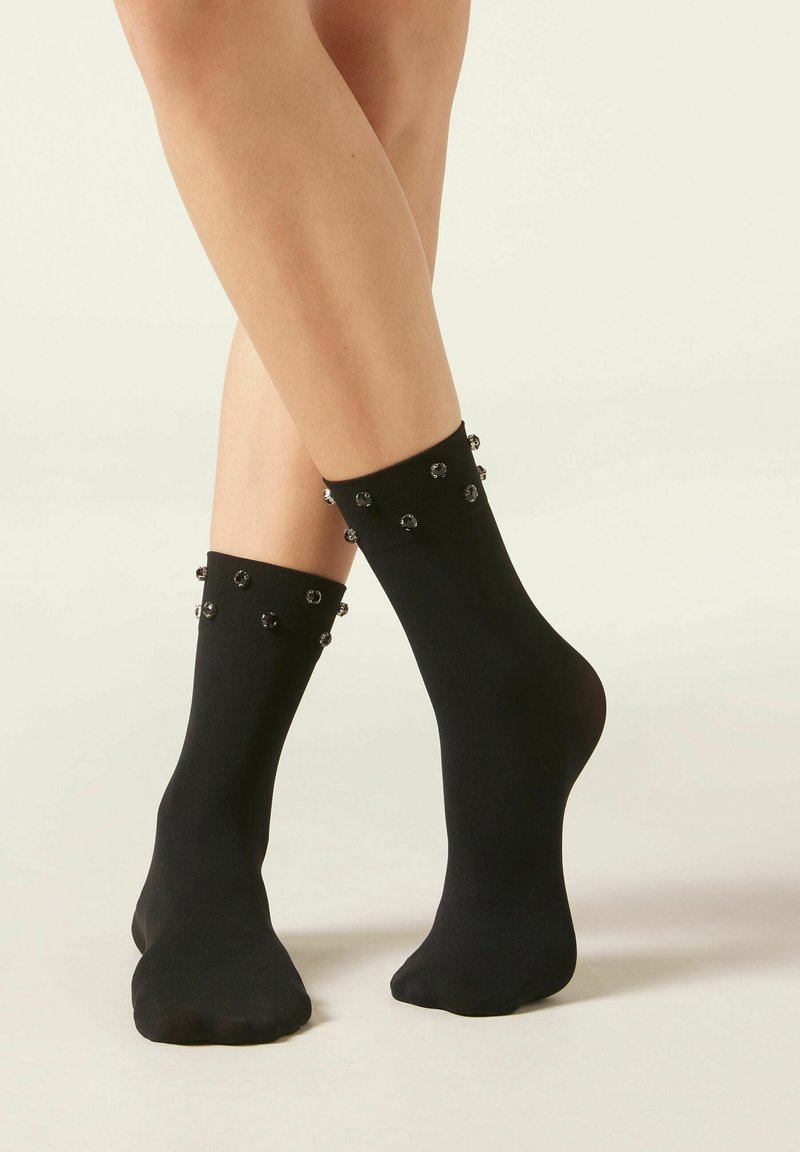 Calzedonia Socks - nero pietre/black - Zalando.ie