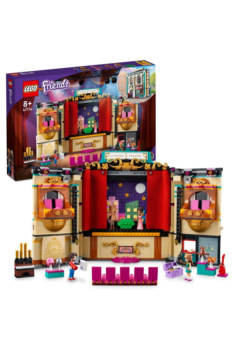 LEGO 41714 FRIENDS ANDREA'S THEATRE SCHOOL TOY PLAYSET GIFT FOR KIDS ...