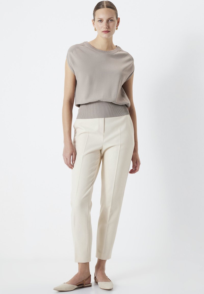 Ipekyol REGULAR FIT - T-Shirt basic - mink/braun - Zalando.at