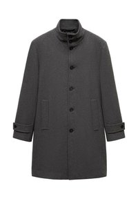 Mango Classic coat - mottled grey - Zalando.ie