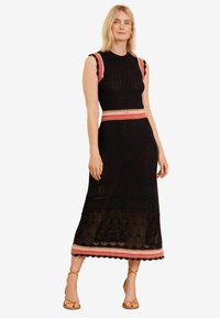 Love & Roses SLEEVELESS STITCH - Rochie maxi - black/negru - Zalando.ro