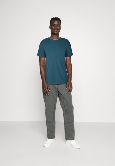 Wrangler 2 PACK - T-Shirt basic - navy/dunkelblau - Zalando.ch