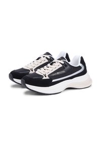 Tommy Hilfiger SPORTY - Trainers - black - Zalando