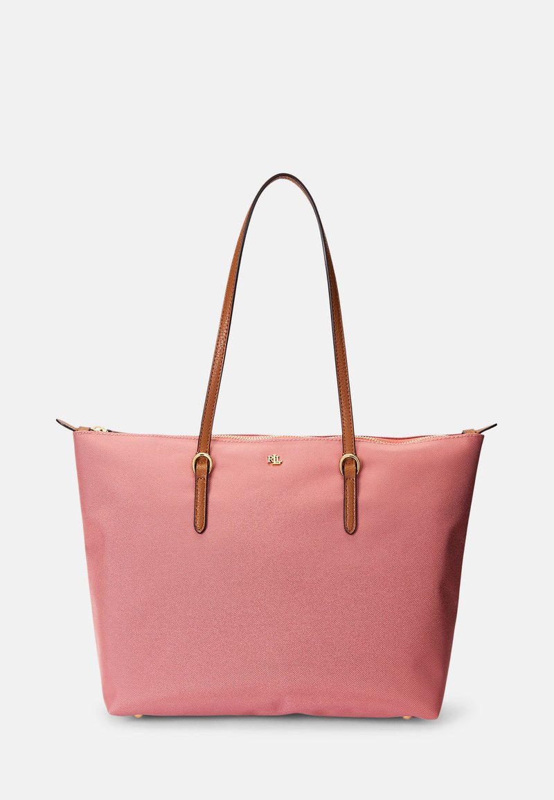 Lauren Ralph Lauren NYLON MEDIUM KEATON TOTE BAG - Cabas - adirondack berry/rose - ZALANDO.FR