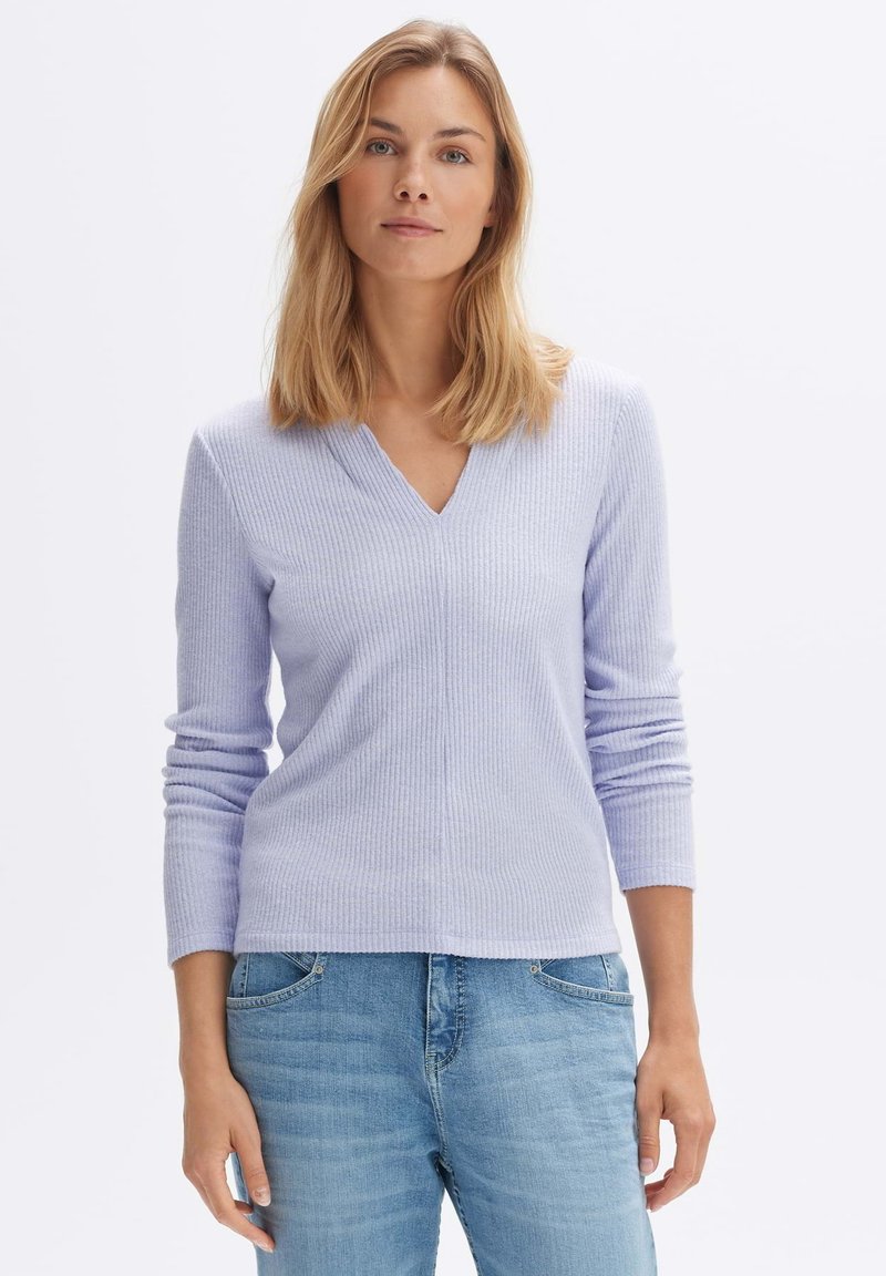 Opus SOMOKO - Langarmshirt - soft viola/flieder - Zalando.ch