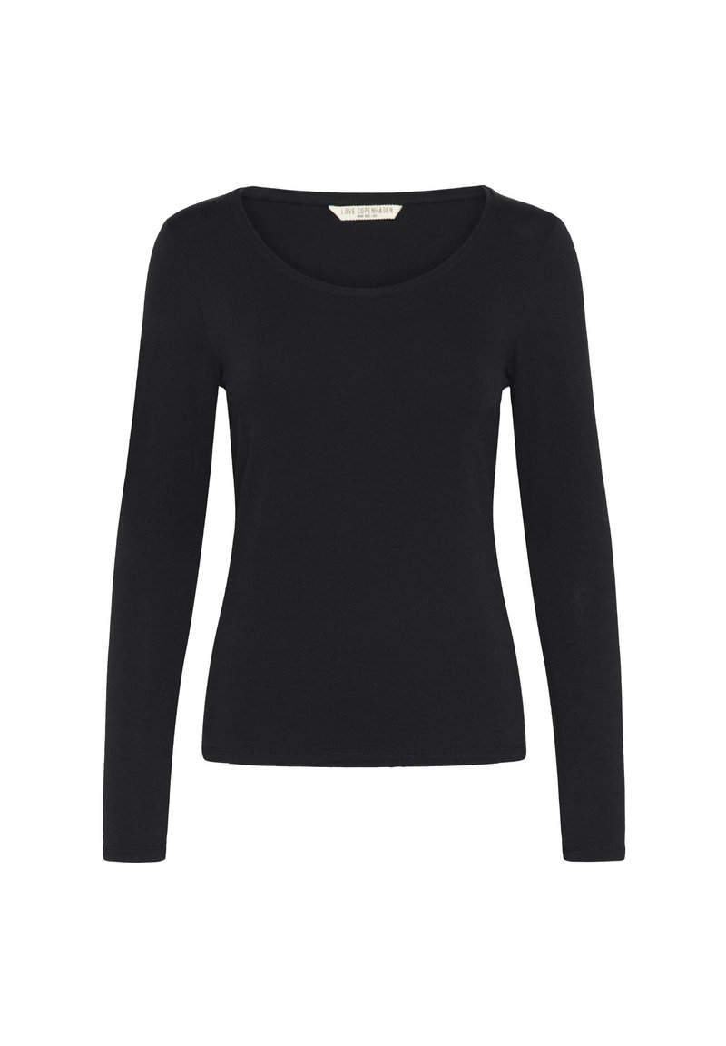 Love Copenhagen LCTIA BASIC LONGSLEEVE - Langarmshirt - pitch black ...