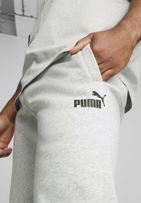 Puma POWER JOGGING - Jogginghose - Light Gray Heather/grau - Zalando.de