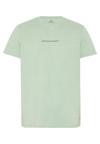 Detto Fatto UNISEX MIT QR-CODE - T-Shirt print - silt green/mint ...