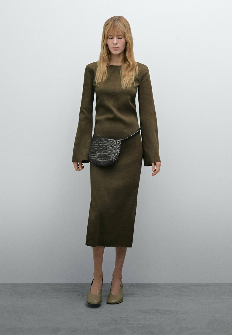 Massimo Dutti Freizeitkleid - green/grün - Zalando.ch