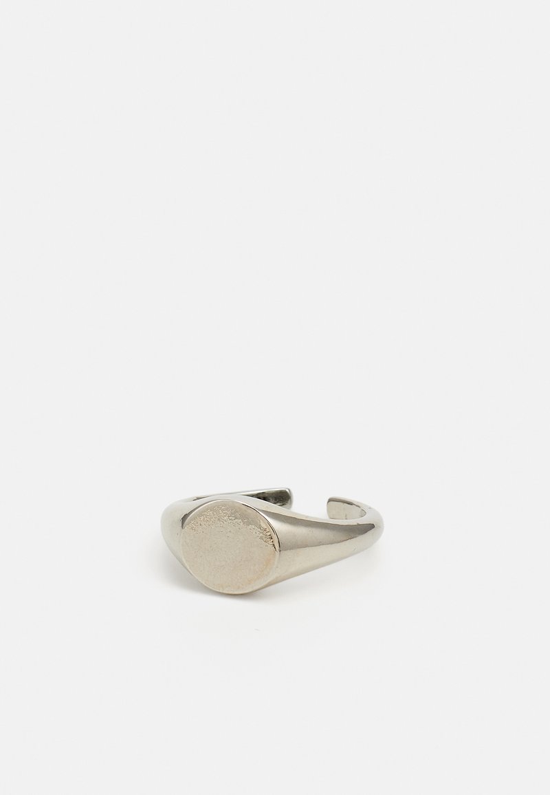 Icon Brand ROUND SIGNET ADJUSTABLE - Ring - silver-coloured ...