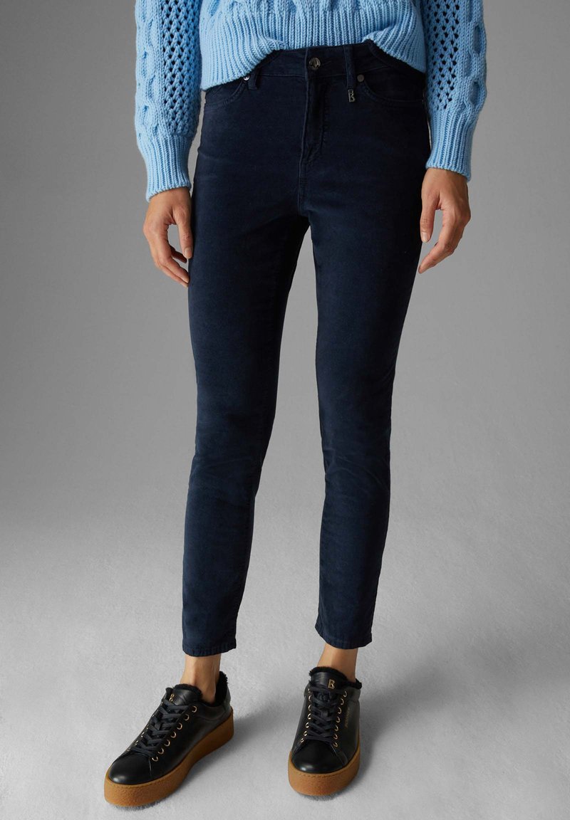 Bogner 7/8 JULIE - Stoffhose - navy blau/dunkelblau - Zalando.de