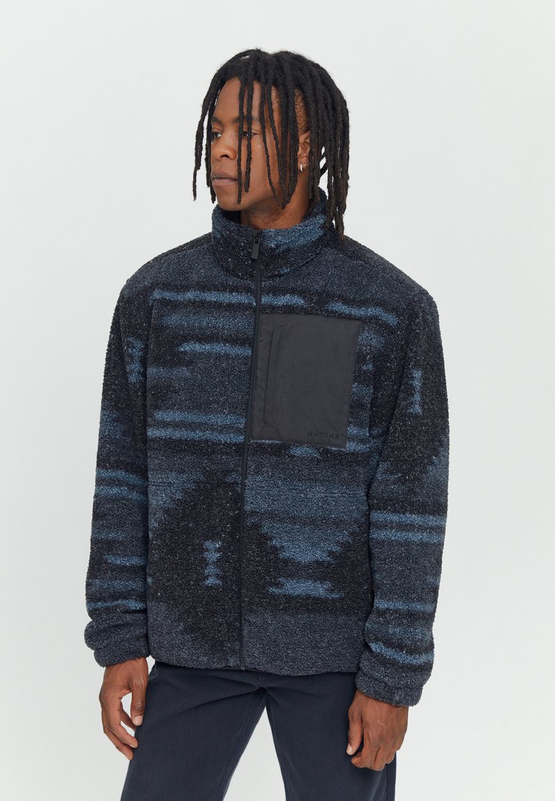 Mazine PELICAN - Übergangsjacke - ink blue printed/dunkelblau - Zalando.de