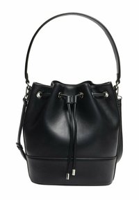 Stradivarius BUCKET WITH DETAILS - Sac à main - black/noir - ZALANDO.CH