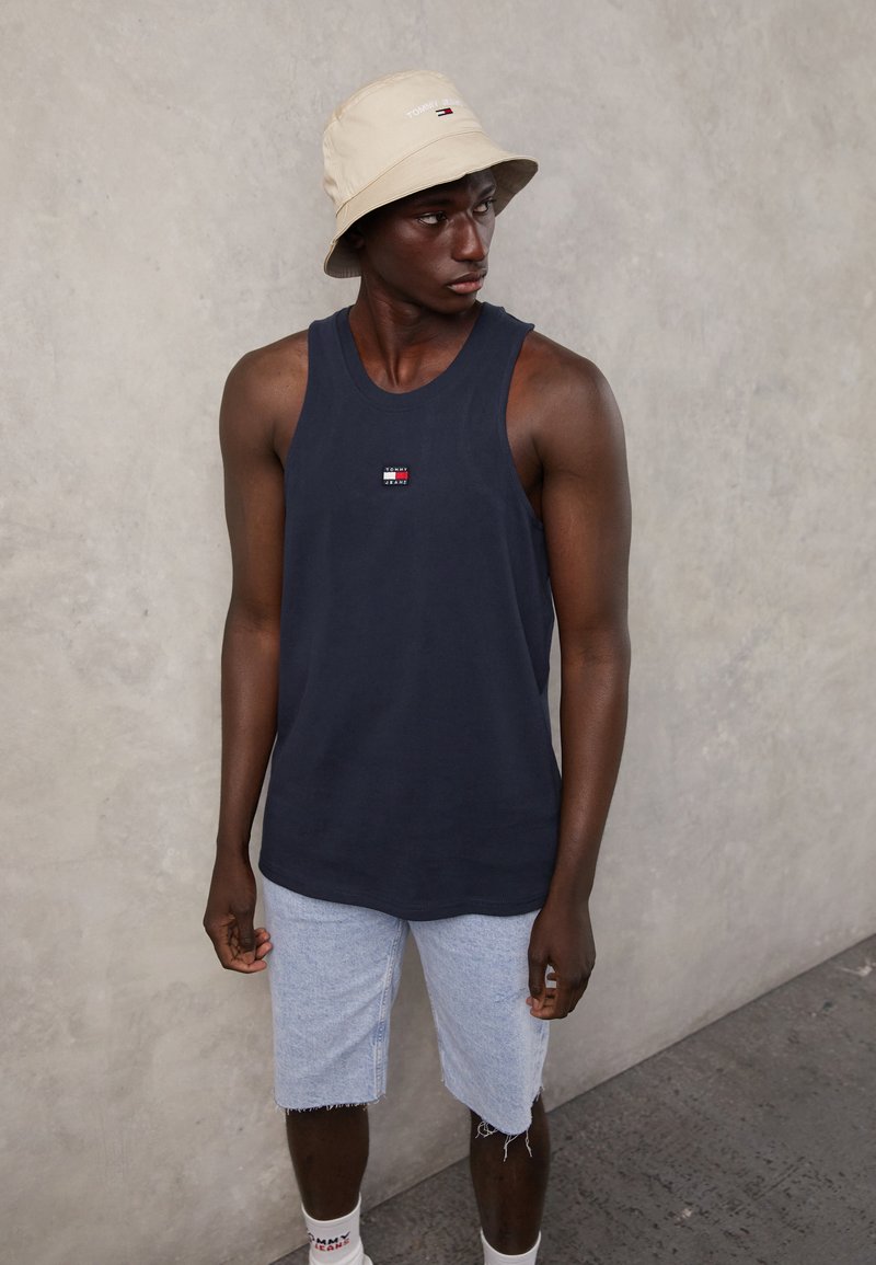 Tommy Jeans Top - twilight navy/tmavomodrá - Zalando.sk