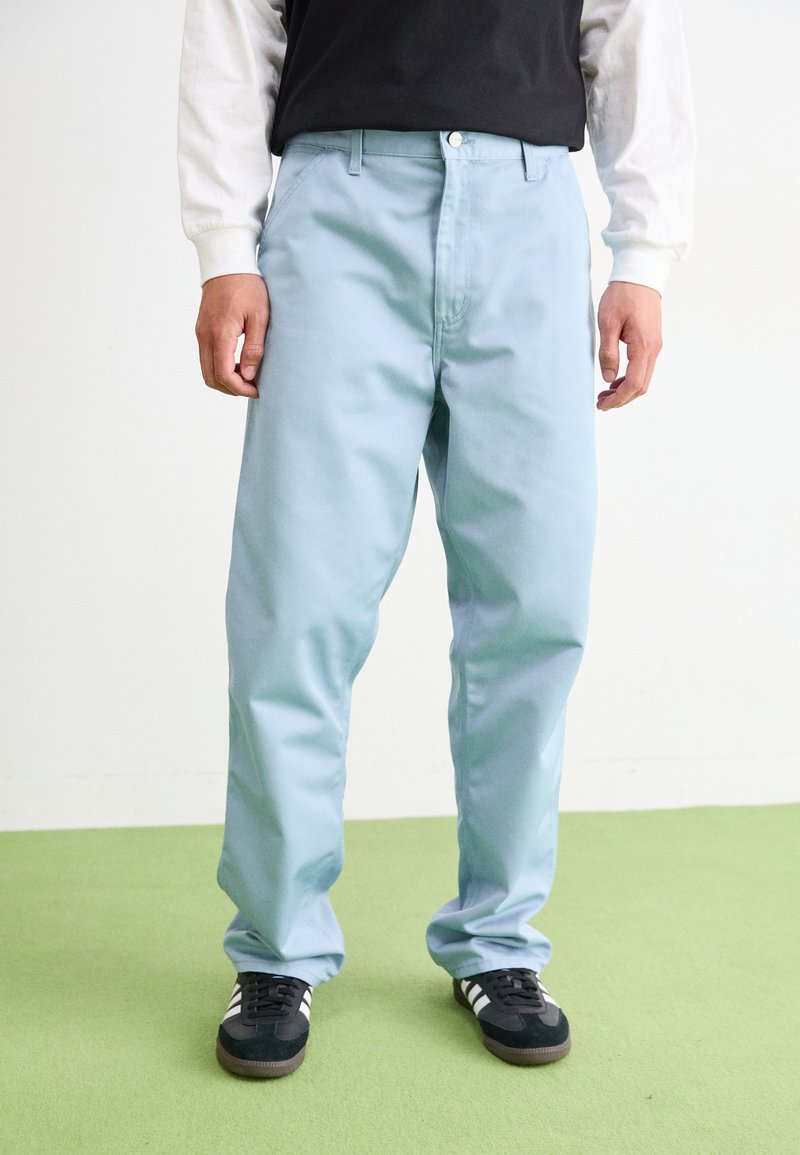 Carhartt WIP SIMPLE PANT - Pantalon classique - misty sky/bleu clair ...