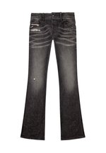Diesel D-BACKLER - Jeans bootcut - black dark grey/svart - Zalando.se