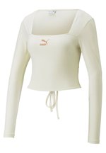Puma CLASSICS BOLERO - Long sleeved top - pristine/beige - Zalando.de