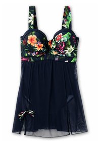 Sheego Costume da bagno - marine gemustert/blu scuro - Zalando.it