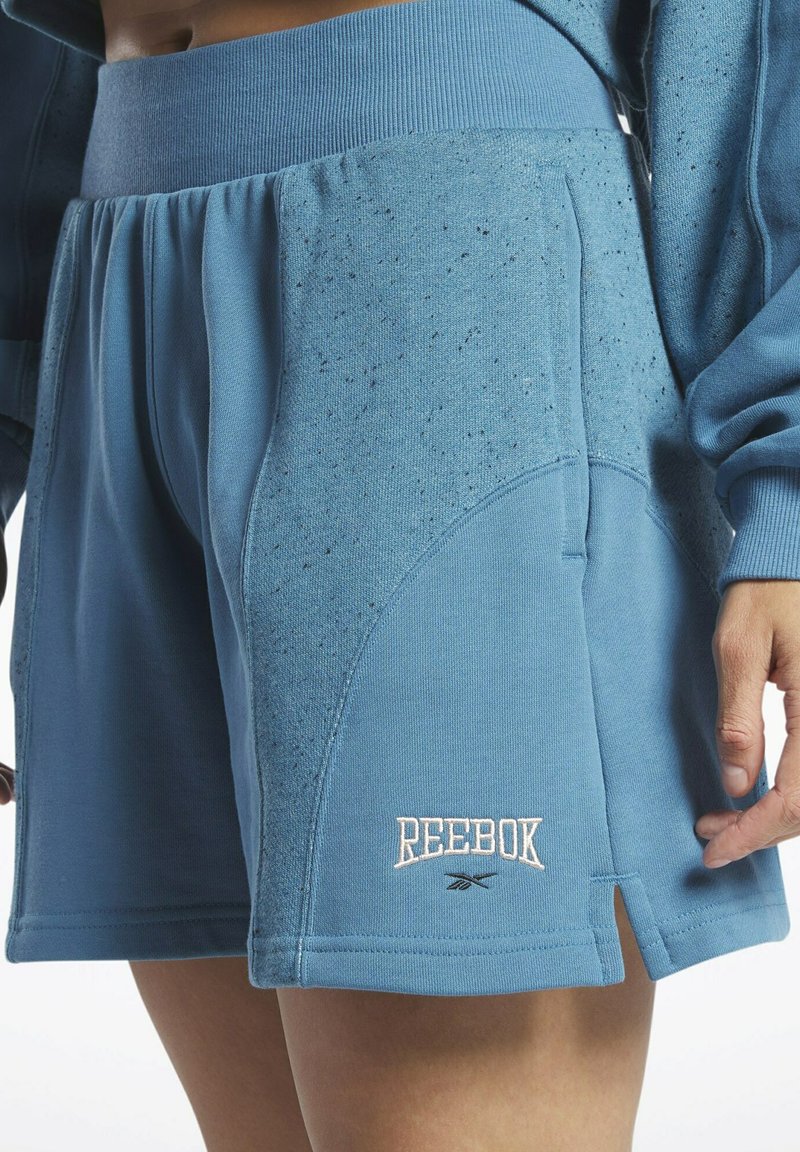 Reebok Classic VARSITY - Short de sport - steely blue s r/bleu - ZALANDO.FR