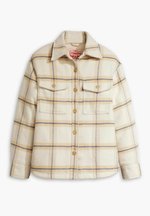 Levi's® LOLA ETTA PLAID ALMOND BUFF - Kort kappa / rock - etta plaid ...