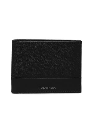 Calvin Klein DIAGONAL CARDHOLDER UNISEX - Portafoglio - black/nero ...