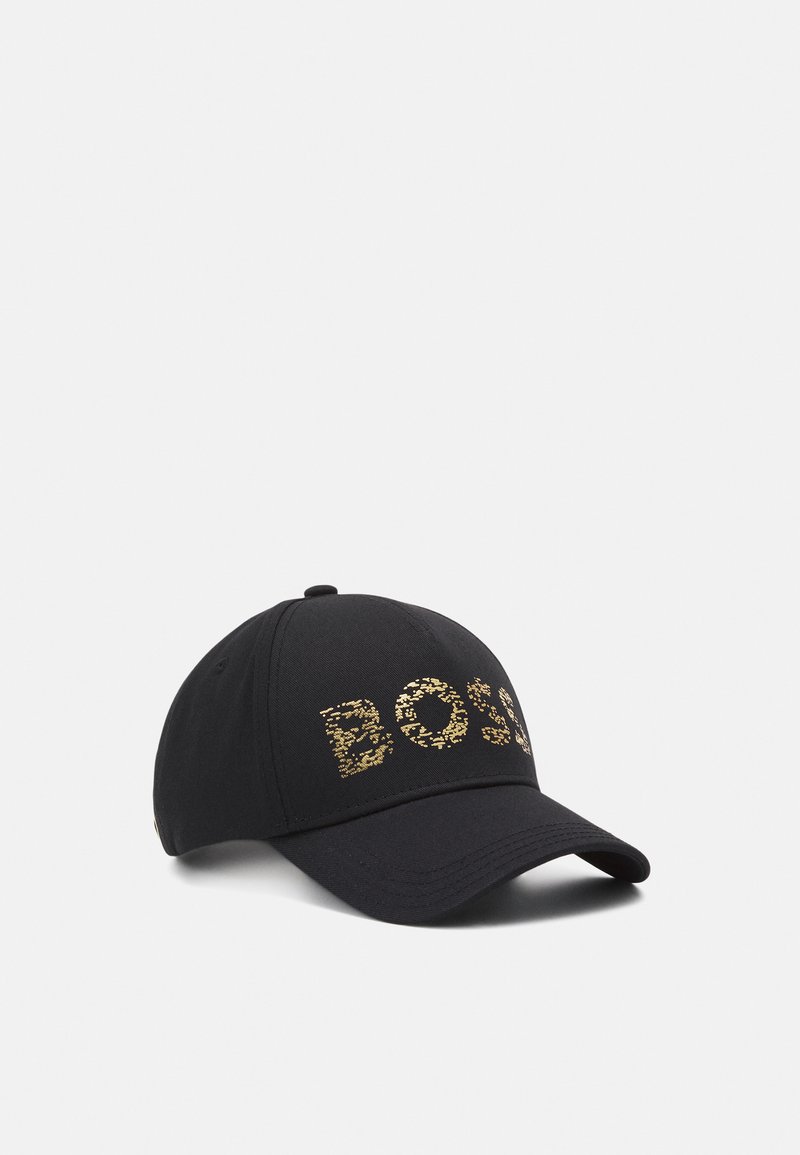 BOSS UNISEX - Cap - black/gold-coloured - Zalando.de