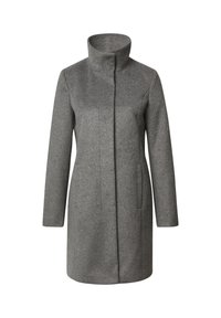 comma Classic coat - dunkelgrau/mottled anthracite - Zalando