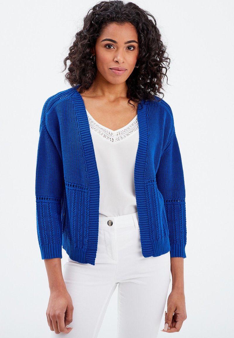 Breal Strickjacke - bleu electrique/blau - Zalando.at