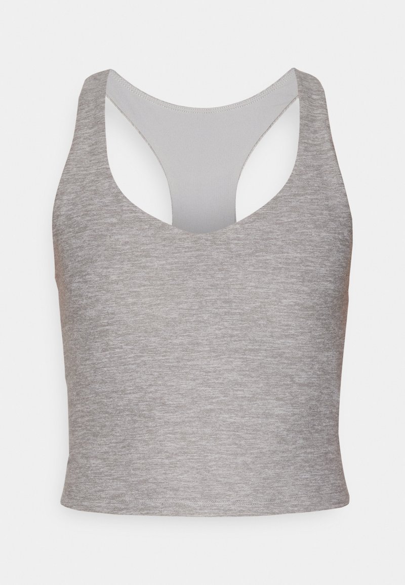 Fabletics COZY ANYWHERE BUILT IN BRA TANK - Top - classic grey heather ...
