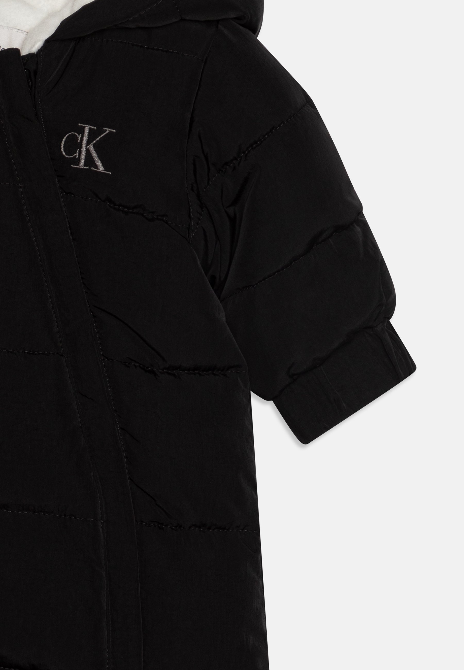 Calvin Klein Jeans PADDED WINTER SUIT UNISEX Snowsuit black Zalando