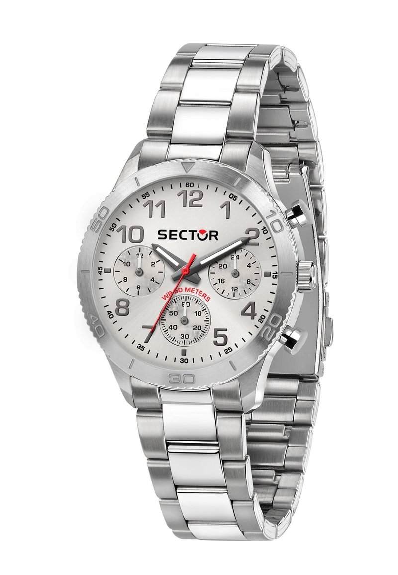 Sector NUMBERS - Chronograph watch - silberfarben/silver-coloured ...