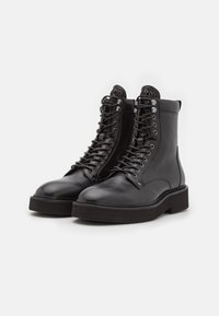 Steve Madden BRAYDEN - Bottines à lacets - black/noir - ZALANDO.FR