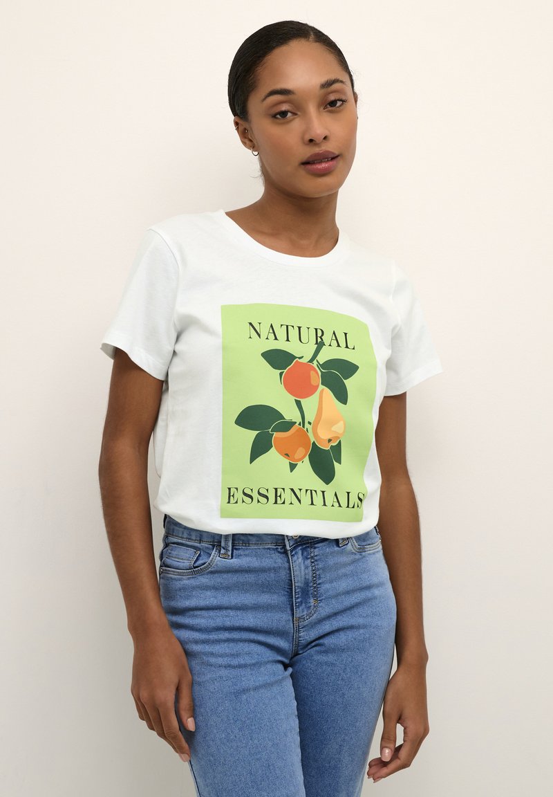 Kaffe NORMA - T-shirts print - green fruits/grøn - Zalando.dk