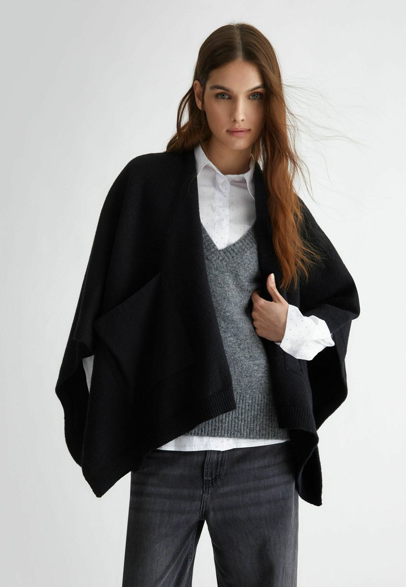 LIU JO Poncho - black/svart - Zalando.se