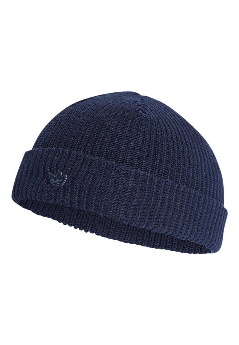 adidas Originals ADICOLOR SHORT - Beanie - night indigo/dark blue ...