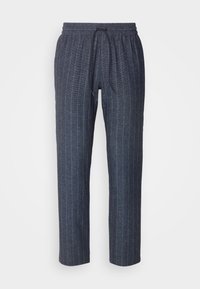 Les Deux PATRICK PANTS - Pantalon classique - dark navy/ivory/bleu ...