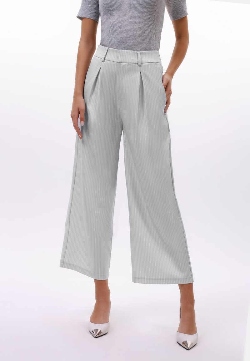 Anna Field Stoffhose - grey/grau - Zalando.de