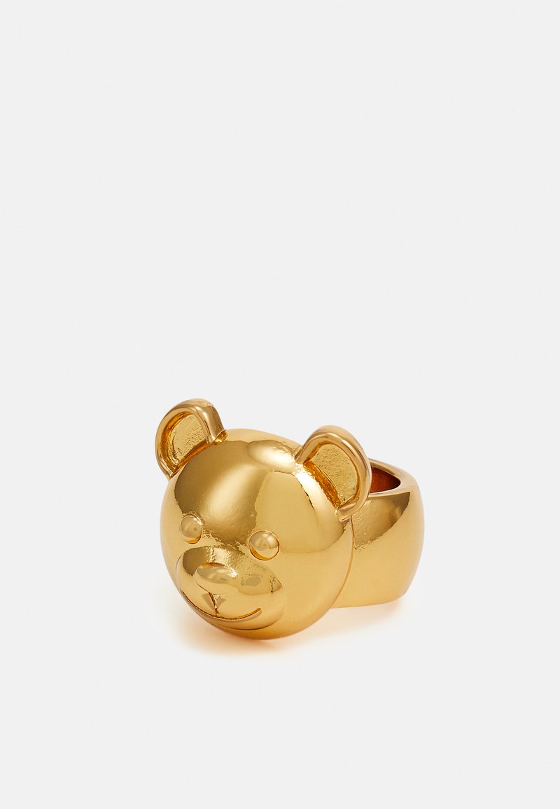 MOSCHINO TEDDY FAMILY - Ring - shiny gold-coloured/gold-coloured ...