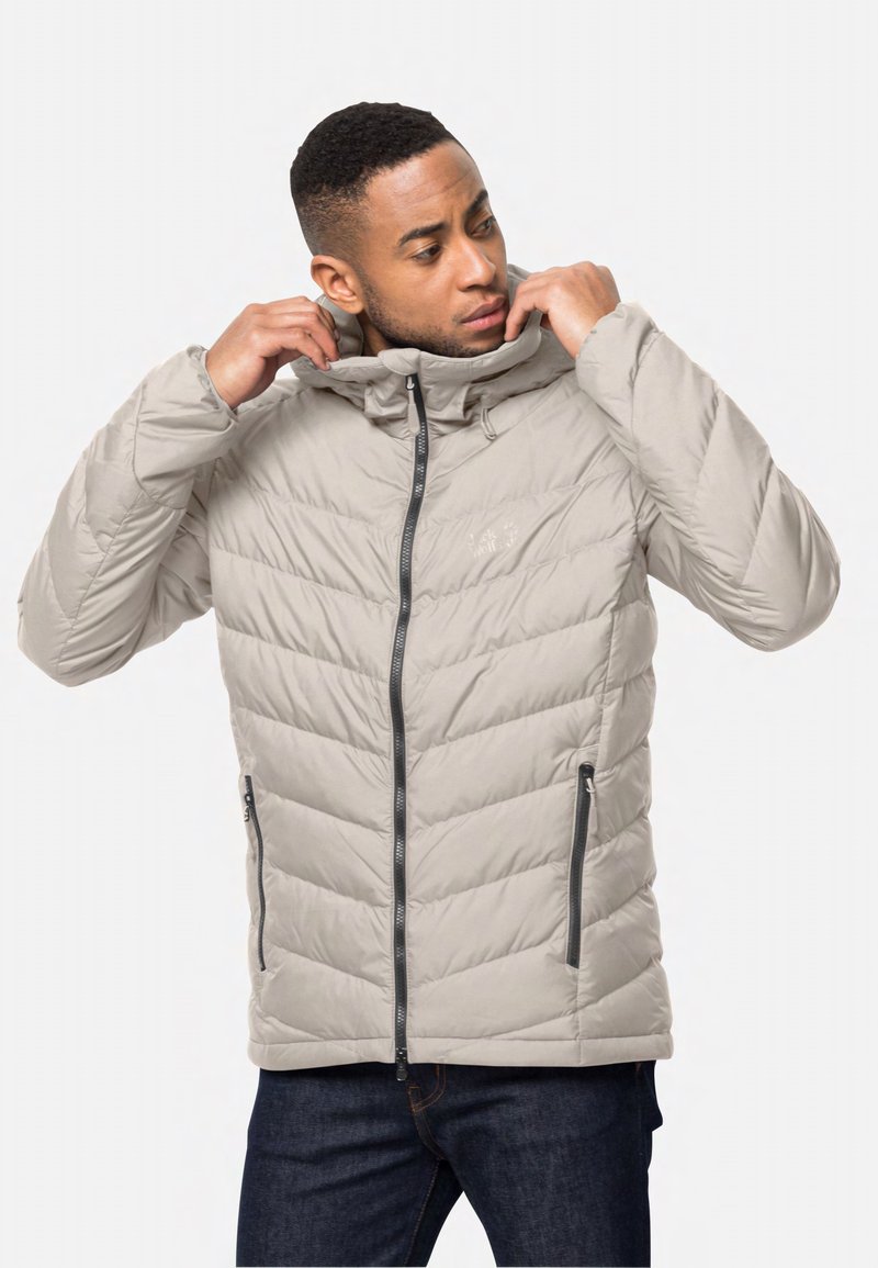Jack Wolfskin Kurtka puchowa/mleczny - Zalando.pl