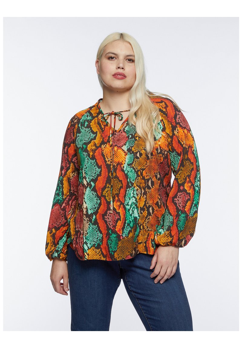 Fiorella Rubino FROM THE ANIMAL PRINT - Camicetta - arancione ...