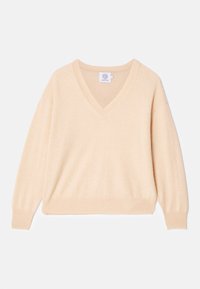 KNITID CASHMERE V - Jumper - macaroon/sand - Zalando.ie