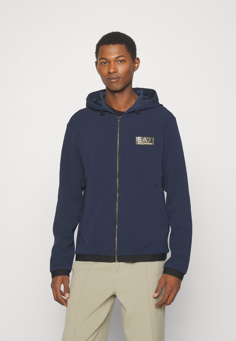 EA7 Emporio Armani Sweatjacke - blu navy/dunkelblau - Zalando.de
