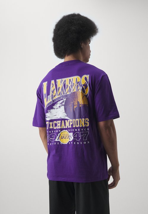 New Era NBA LOS ANGELES LAKERS INSERT JOGGER - Fanartikel - black ...