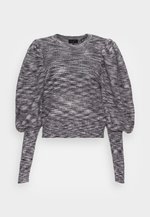 Ted Baker VALMA EXTREME SLEEVE SWEATER - Strickpullover - dark grey ...