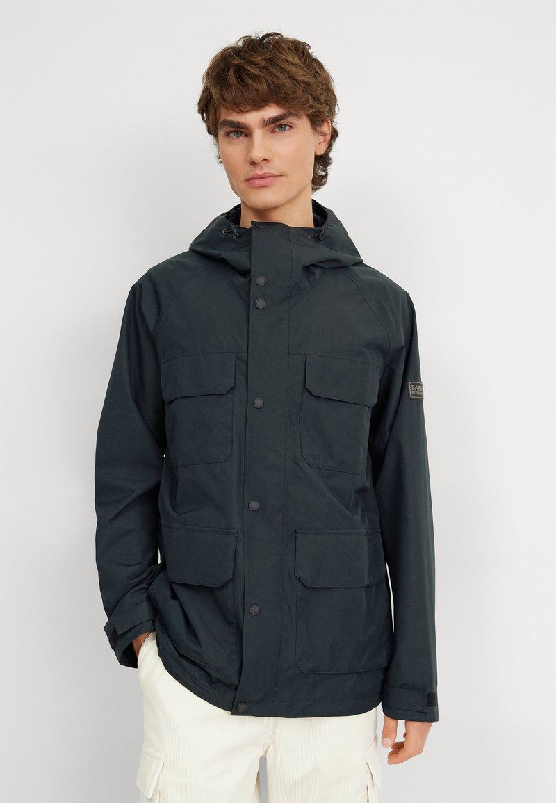 Barbour International CALLERTON JACKET - Parka - black - Zalando.co.uk