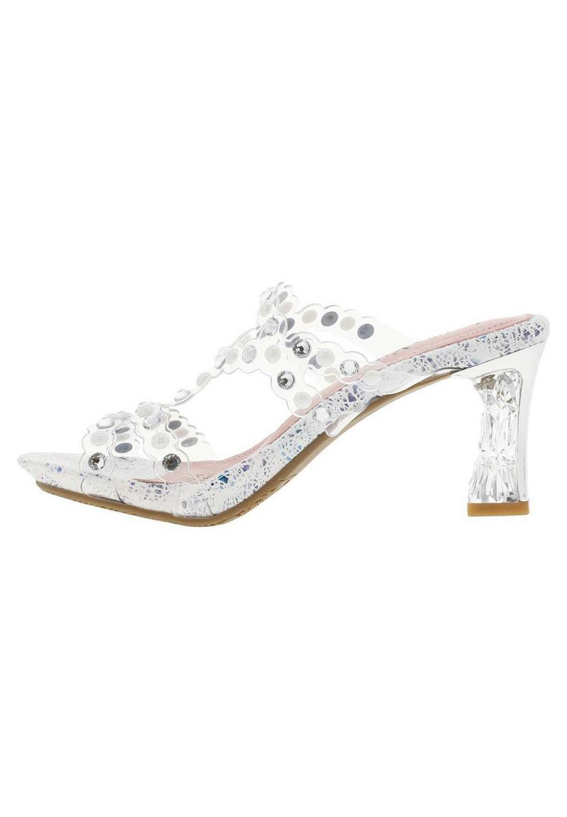 LAURA VITA NU PIEDS - Sandales à talons hauts - blanc - ZALANDO.FR