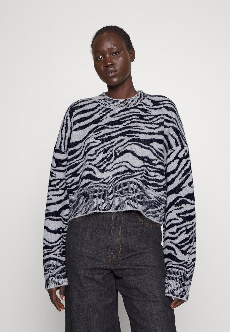 rag & bone SARAH TIGER CREW - Jumper - black - Zalando.ie