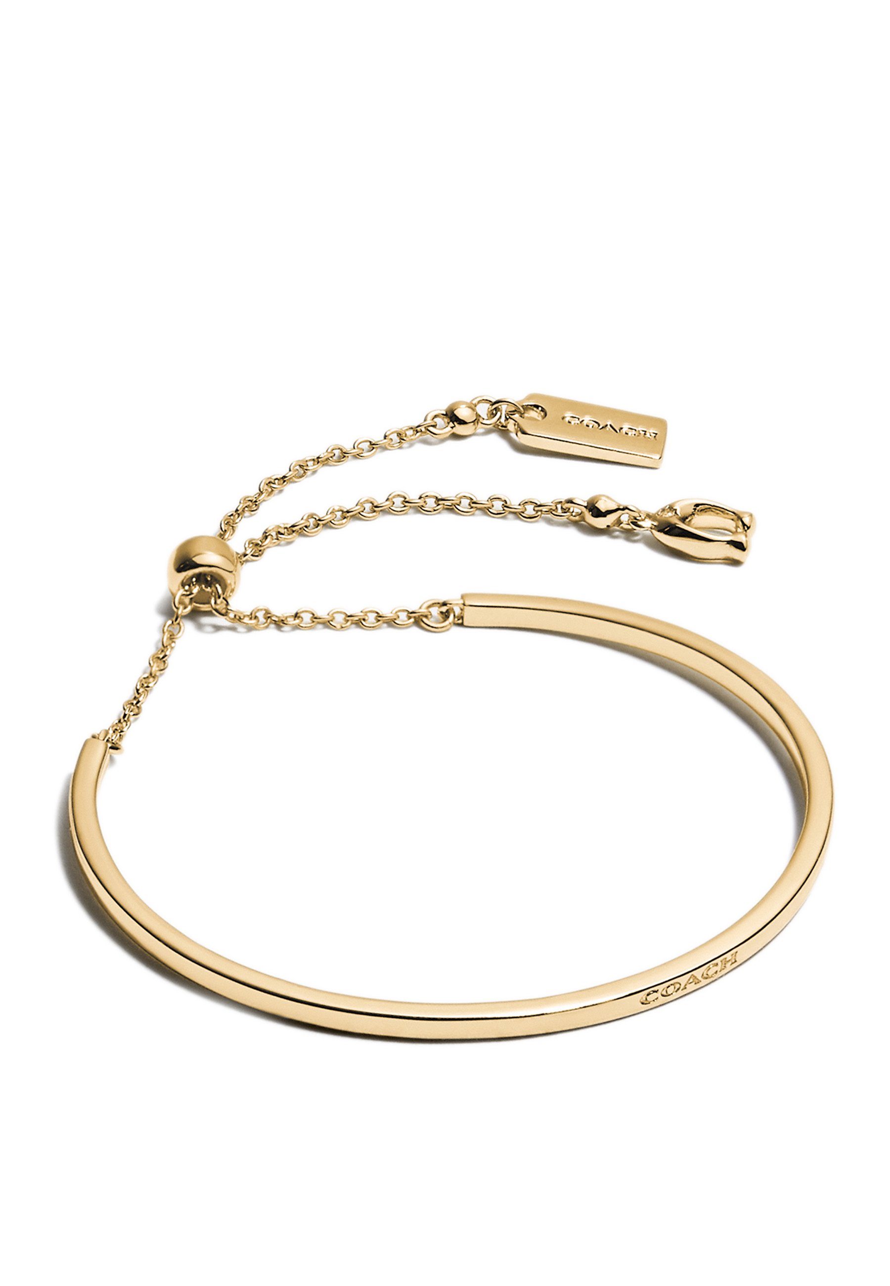 Coach gold bangle store